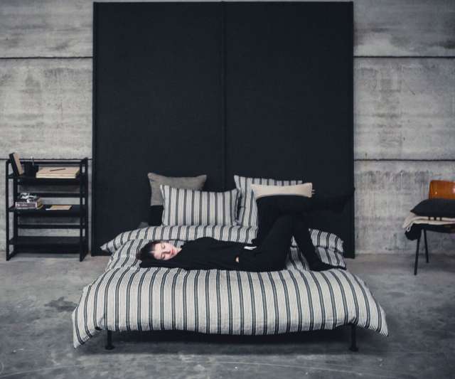 Libeco The Tack Stripe linen bedding buy online now